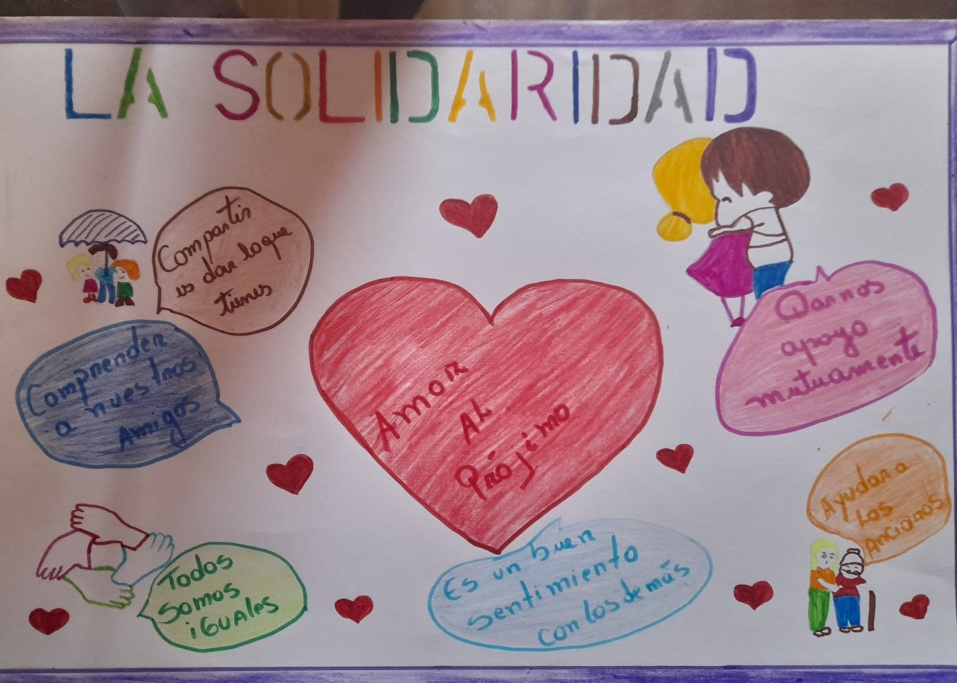Reflexión sobre el significado de la solidaridad – Escuela Básica Talca